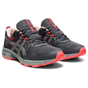 ASICS Women's Gel-Venture 8 Running Shoes, 8.5, Carrier Grey/Ginger Peach