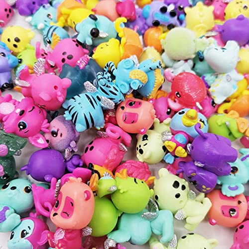 Beauy Girl Cute Miniature Pet Doll, 20 Pcs Random Mini Cute Pets Toy Doll Set Cake Topper Decoration Plant Pot Craft Dollhouse Decor