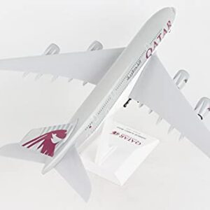 Daron SkyMarks Qatar A380 1/200 w/Gear (SKR1062)