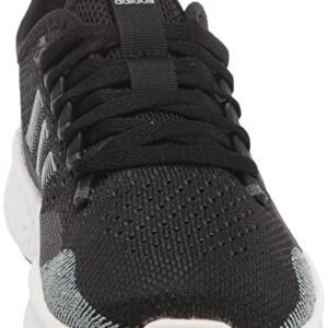 adidas Women's Fluidflow 2.0 Running Shoe, Core Black/Magic Grey Metallic/Carbon, 8