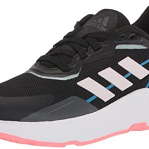 adidas Women's X9000L1 Running Shoe, Core Black/Almost Pink/Acid Red, 6