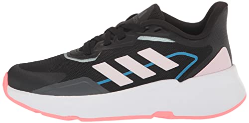 adidas Women's X9000L1 Running Shoe, Core Black/Almost Pink/Acid Red, 6