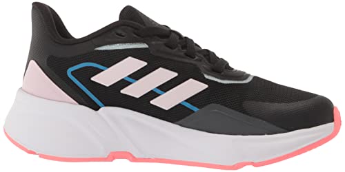 adidas Women's X9000L1 Running Shoe, Core Black/Almost Pink/Acid Red, 6