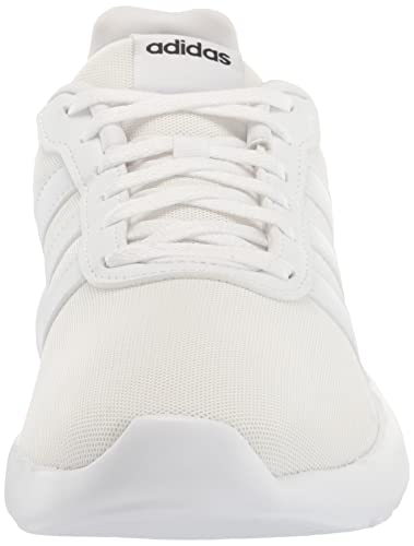 adidas Women's Lite Racer 3.0 Running Shoe, White/White/Grey Two, 8