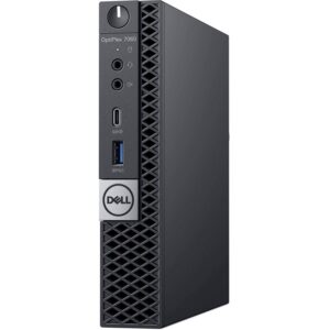 dell optiplex 7060 micro form factor desktop, intel 6-core i7 8700t 2.4ghz, 32gb ddr4, 512gb nvme m.2 ssd, usb type c, windows 10 (renewed)