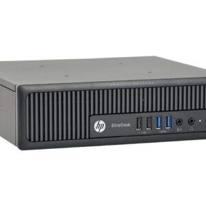 HP 800 G1 USFF Computer Desktop PC, Intel Core i5 3.2GHz Processor, 8GB Ram, 320GB Hard Drive, WiFi | Bluetooth, 1080p Webcam, Wireless Keyboard & Mouse, 22 Inch Monitor, Windows 10 (Renewed)