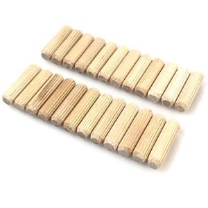 ReplacementScrews Wooden Dowel Pins Compatible with IKEA Part 101350 Wood Dowels (Pack of 24)