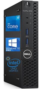 dell optiplex 3050 micro desktop computer, intel core i5-7500t upto 3.3ghz 32gb ram, 1tb ssd, ac wi-fi, bluetooth, displayport, hdmi - windows 10 pro (renewed)