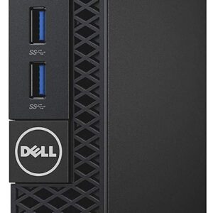 Dell OptiPlex 3050 Micro Desktop Computer, Intel Core i5-7500T Upto 3.3GHz 32GB RAM, 1TB SSD, AC Wi-Fi, Bluetooth, DisplayPort, HDMI - Windows 10 Pro (Renewed)