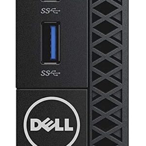 Dell OptiPlex 3050 Micro Desktop Computer, Intel Core i5-7500T Upto 3.3GHz 32GB RAM, 1TB SSD, AC Wi-Fi, Bluetooth, DisplayPort, HDMI - Windows 10 Pro (Renewed)