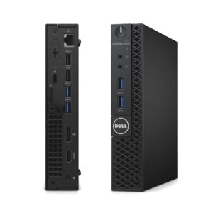 dell optiplex 3050 micro desktop computer, intel core i5-7500t upto 3.3ghz 16gb ram, 512gb ssd, ac wi-fi, bluetooth, displayport, hdmi - windows 10 pro (renewed)