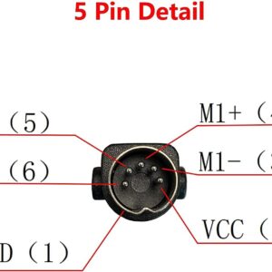 STAIGO Recliner Controller 2 Buttons 5 Pin with Child Lock for Power Recliner Lift Chair Electric Sofa Hand Control Replacement Parts