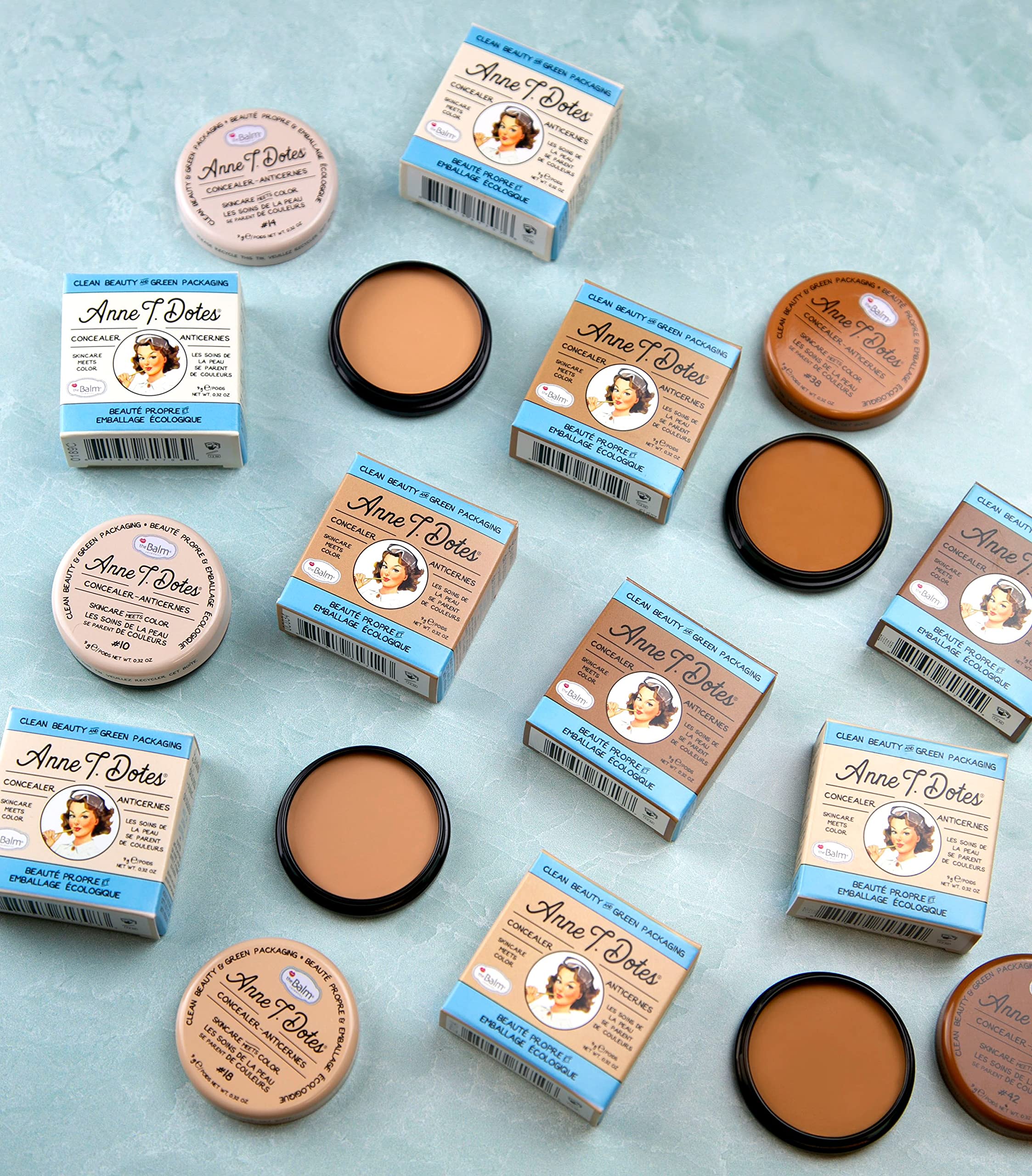 theBalm Anne T. Dotes Concealer #22, 22 (For Light to Medium Skin), 0.32 oz.