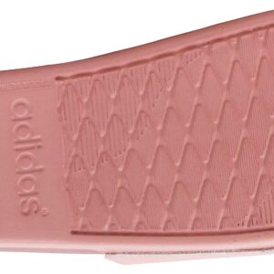 adidas Women's Adilette Comfort Slides Sandal, Wonder Mauve/Maeamt/Maeamt, 10