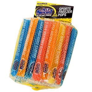 all sport zero all sport hydration freezer pops, 36 ct (variety pack (sugar-free)) 36 count (pack of 1)