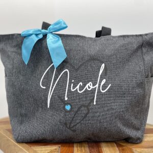 Personalized Large Nurse Tote Bag - Custom Gift for Nurse - Customized Tote Bag - Gift for Nurse - Personalized Gift - Nurse Graduation Gift - Gift for Doctor