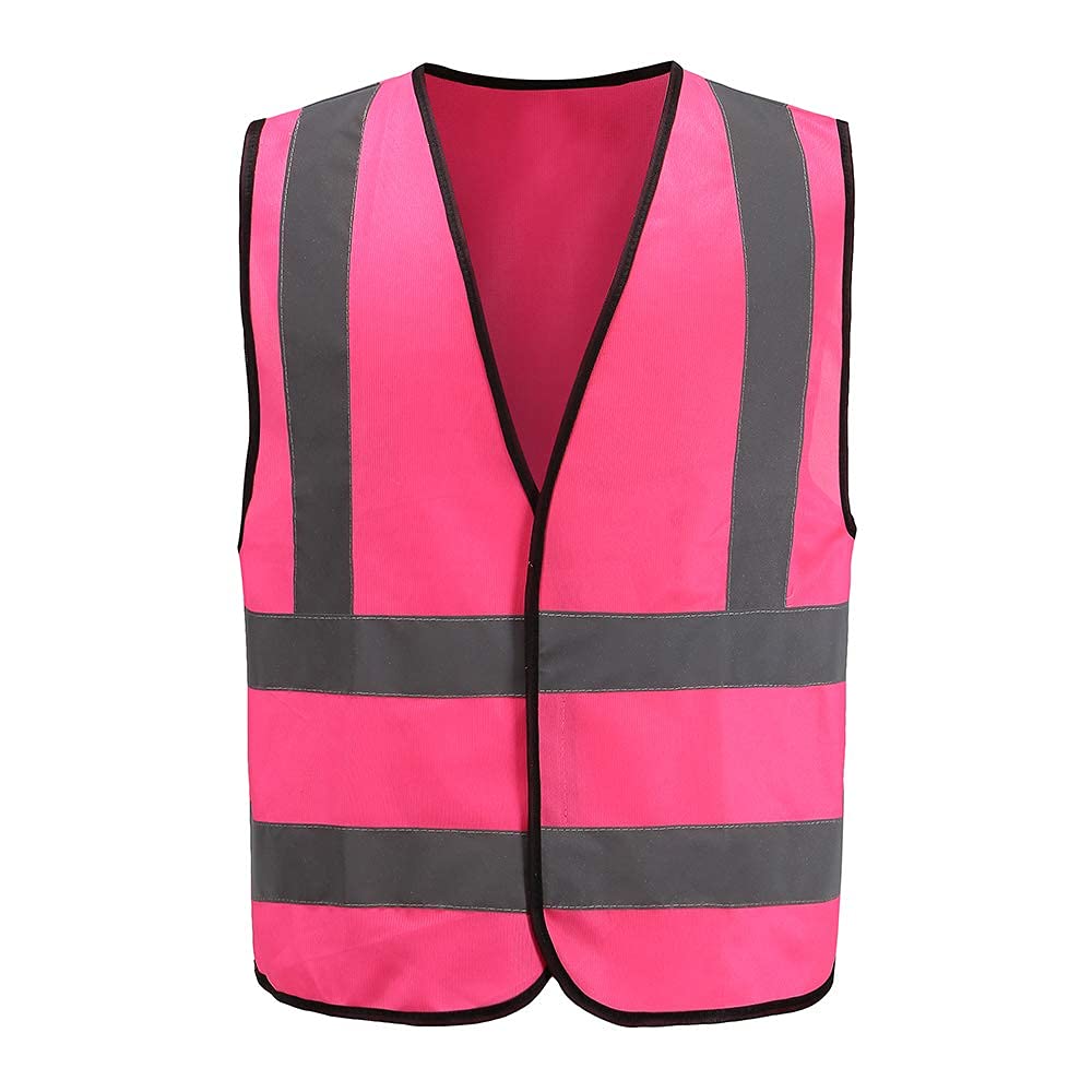 AYKRM safety vest pink (XS-8XL) (Large, Pink)