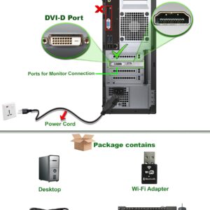 Dell OptiPlex Tower Desktop Computer PC, Intel Core i5 6500, 3.2GHz Processor, 16GB Ram, 512GB M.2 Solid Drive, NVIDIA GT 1030 2GB DDR5 WiFi & Bluetooth, Windows 10 Pro (Renewed)