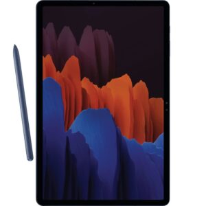 samsung electronics galaxy tab s7+ wi-fi, mystic navy - 128 gb (renewed)