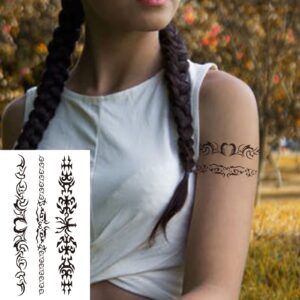 30 Sheets Waist Sexy Body Temporary Tattoo Sticker For Women Lady