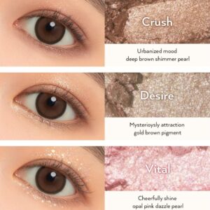 UNLEASHIA Glitterpedia Eye Shadow Palette|Point Makeup Vegan|Korean Cosmetics|Daily|matte|glitter|shimmer|pearl|daily|party|sparkling… (NO.1 All of Glitter)