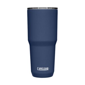 camelbak horizon 30oz tumbler - insulated stainless steel - tri-mode lid - navy