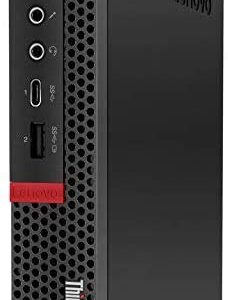 Lenovo ThinkCentre M720q Tiny Desktop Computer, Intel i3-8100, 16GB RAM, 256GB NVMe, 4K Monitor Support DisplayPort, HDMI, AC Wi-Fi, Bluetooth - Windows 10 Pro (Renewed)