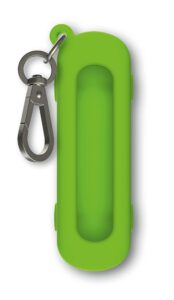 victorinox silicone case for pocket knives, green smashed avocado