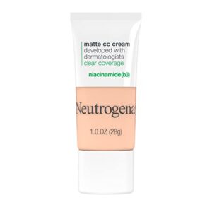 neutrogena clear coverage color correcting cream 1.0 oz. 1.0 / shell