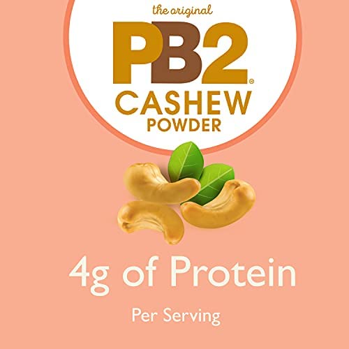 PB2 Powdered Cashew Butter - Cashew Powder with No Added Sugar or Salt [1lb Jar]