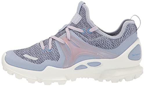 ECCO Women's Biom C Knit Trail Running Shoe, Eventide/Eventide, 9-9.5