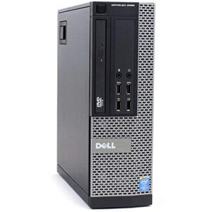 dell optiplex 9020 small form computer desktop pc, intel core i7 3.4ghz processor, 16gb ram, 512gb m.2 solid state, wireless keyboard & mouse, wi-fi & bluetooth, windows 10 pro (renewed)