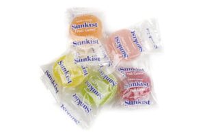 sunkist fruit gems, wrapped, 1 pound