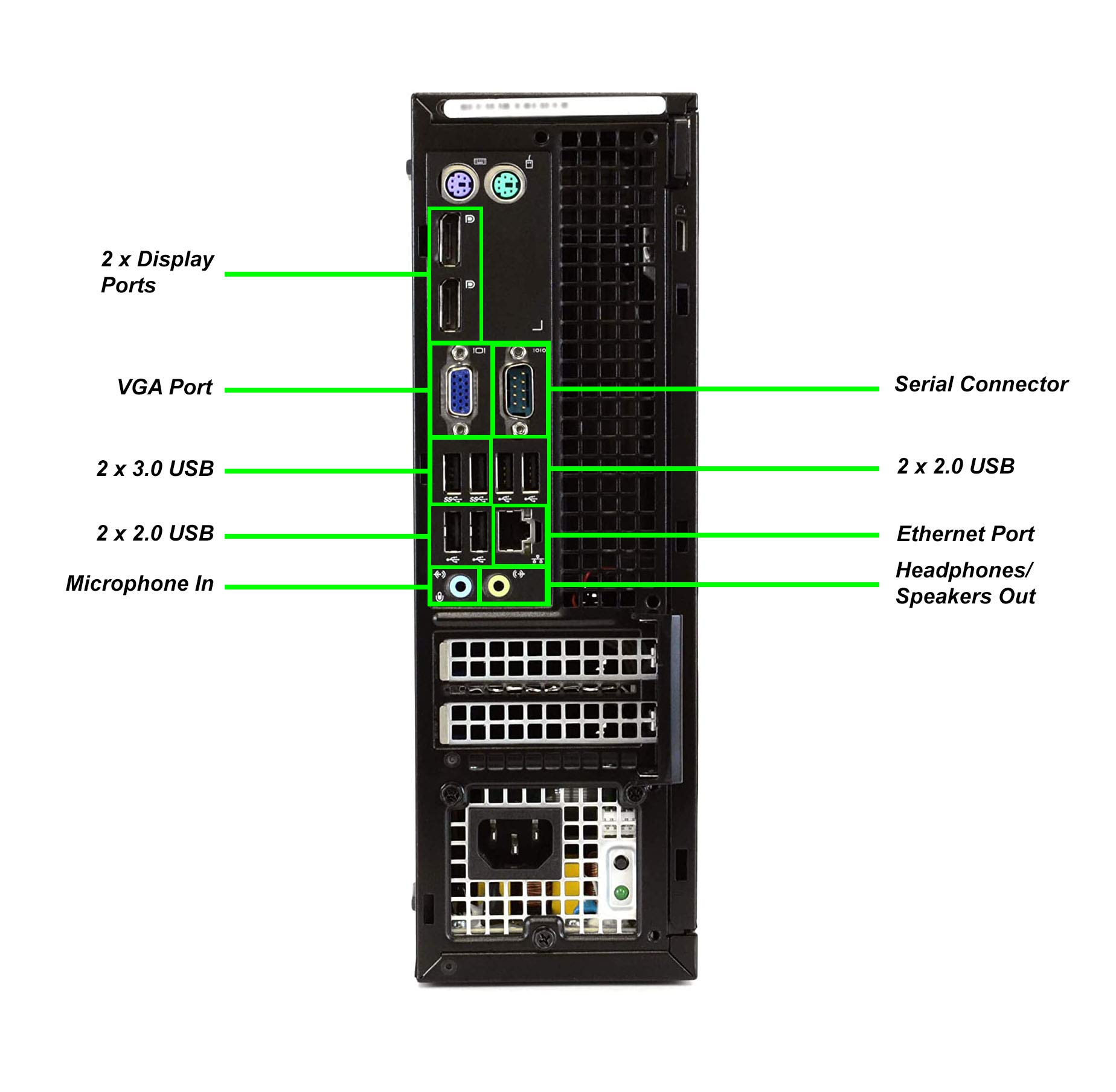 Dell OptiPlex 9020 SFF Computer Desktop PC, Intel i5 Processor, 16GB Ram, 128GB M.2 SSD 2 TB HDD, Dual 19 FHD Monitor, Wired Keyboard and Mouse, WiFi & Bluetooth, Windows 10 Pro (Renewed)