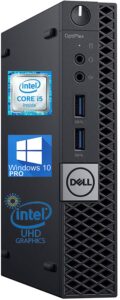 dell optiplex 3040 micro desktop computer, intel core i5-6500 upto 3.2ghz 16gb ram, 512gb ssd, ac wi-fi, bluetooth, displayport, hdmi - windows 10 pro (renewed)