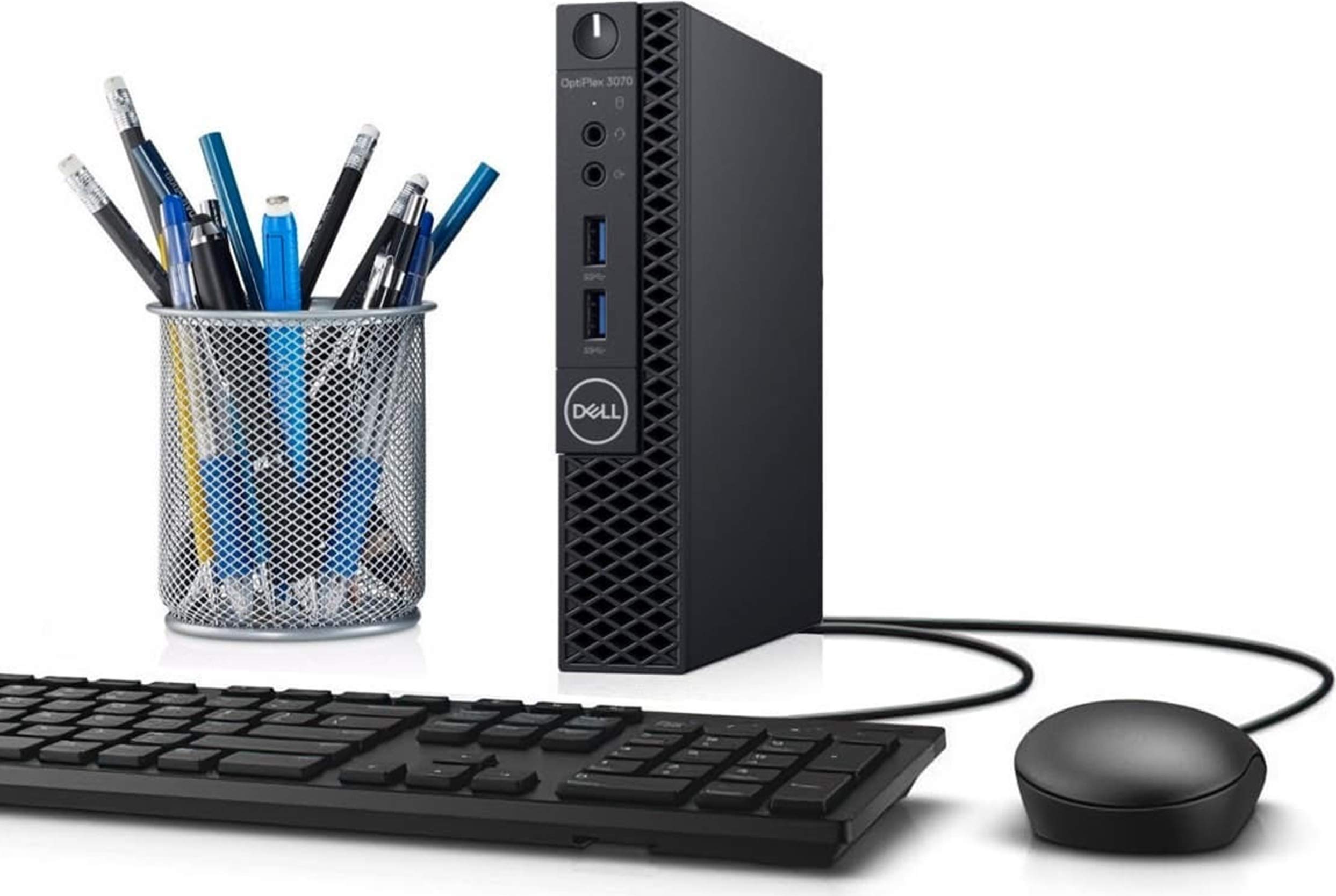 Dell OptiPlex 3040 Micro Desktop Computer, Intel Core i5-6500 Upto 3.2GHz 16GB RAM, 512GB SSD, AC Wi-Fi, Bluetooth, DisplayPort, HDMI - Windows 10 Pro (Renewed)