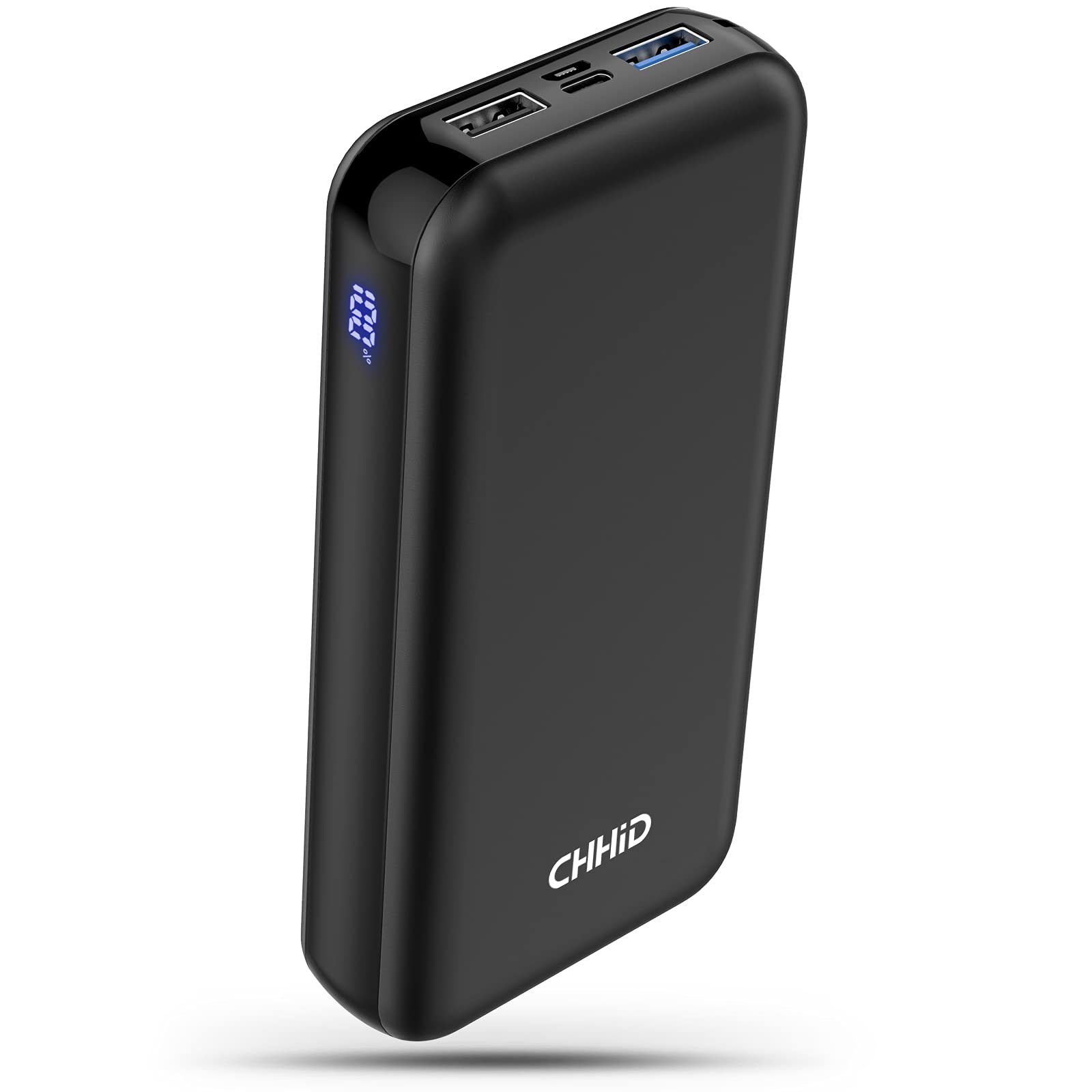 CHHID LCD Display Portable Charger Power Bank,Dual USB 26800mAh Phone Charger,5V 2A Battery Pack for Heated Vest,Heated Jacket,iPhone,Android etc.