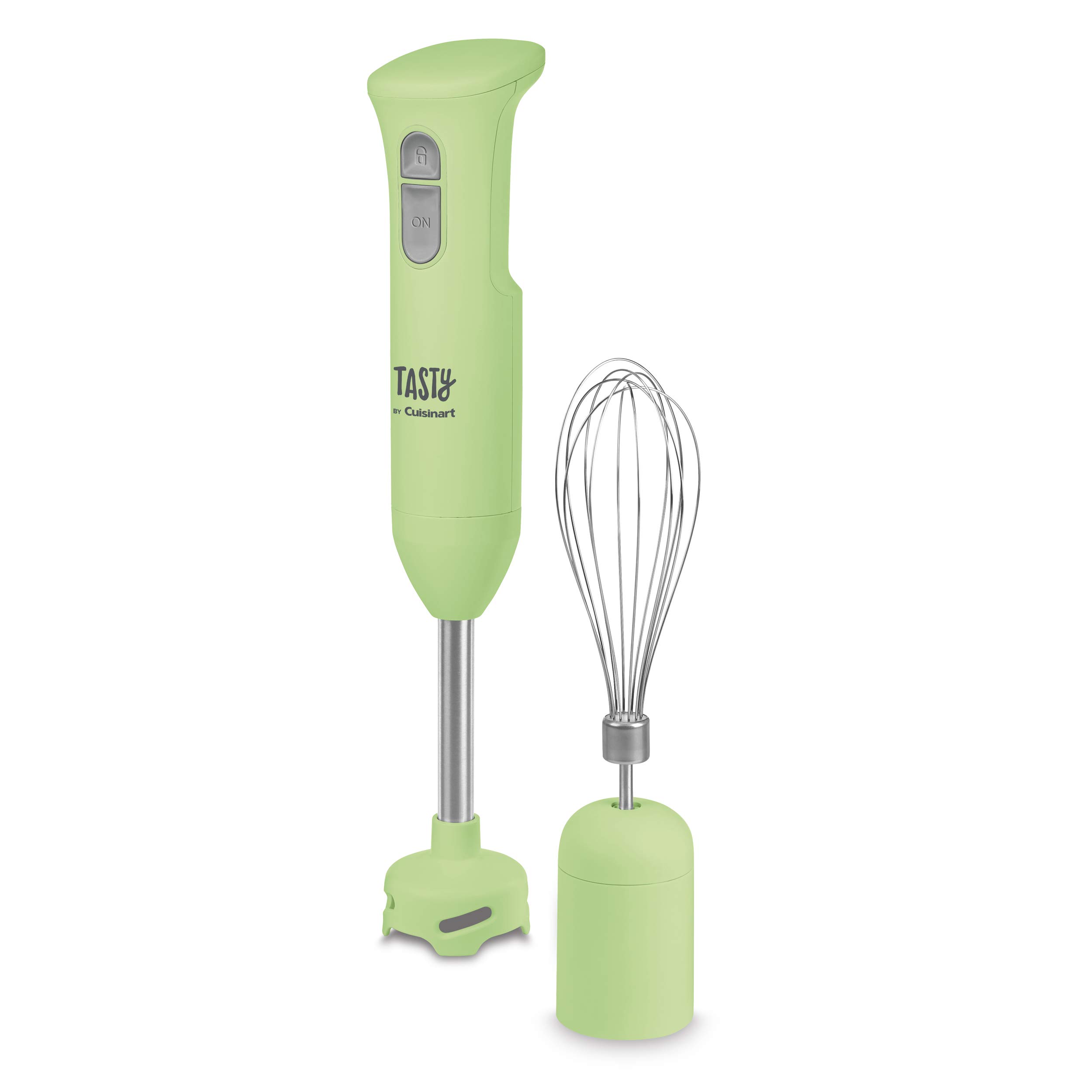 Tasty by Cuisinart Hand Blender, Green,2.5"(L) x 2.5"(W) x 15.71"(H)