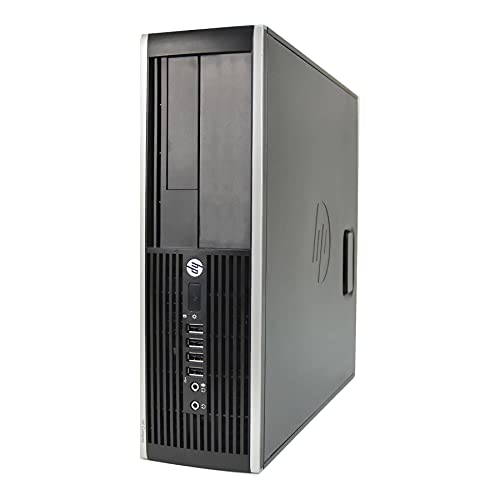 HP Elite 8300 Business SFF Desktop Computer PC with New 24 Monitor (Intel Core i5 up to 3.6 GHz, 8GB DDR3, 500GB HDD, Wi-Fi, DP Port, VGA, USB 3.0 Windows 10 Home 64-bit)(Renewed)