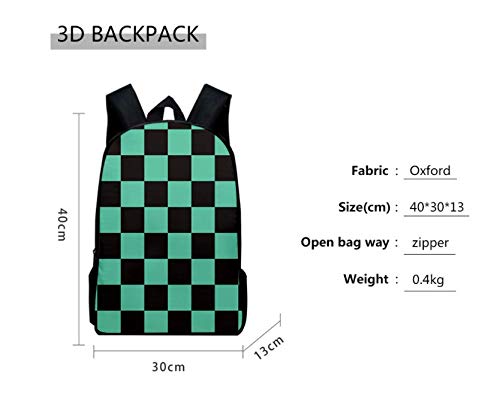 FEIRUIJI Casual Backpack Fashion Laptop Backpack 3pcs Set School Backpack Travel Shoulder Backpack Book Backpack for men women (EE), 30 x44 x18cm