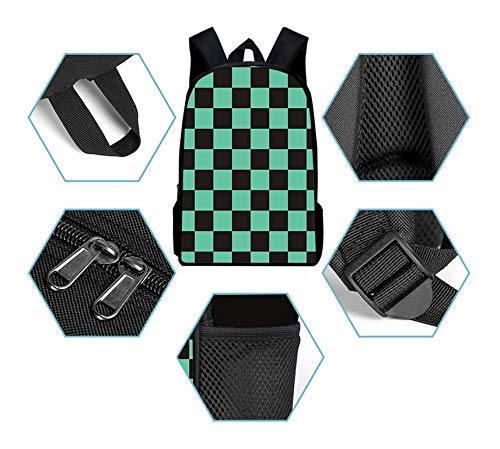 FEIRUIJI Casual Backpack Fashion Laptop Backpack 3pcs Set School Backpack Travel Shoulder Backpack Book Backpack for men women (EE), 30 x44 x18cm