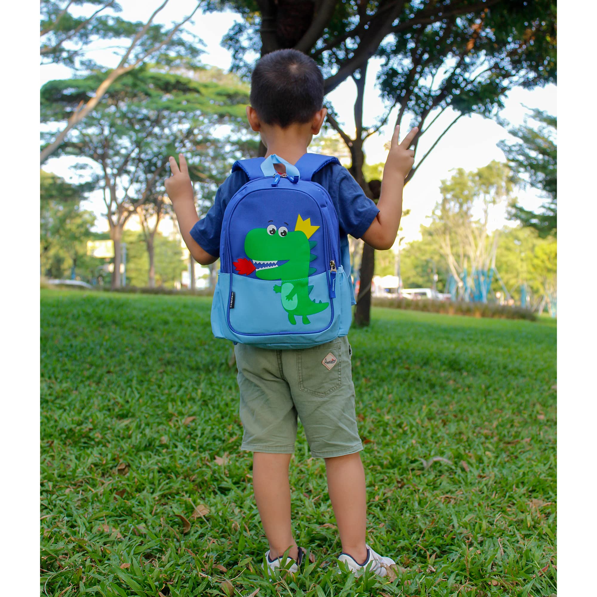 CHERUBIC Toddler Backpack, Kids Travel Backpack, Waterproof Cute Small Preschool Backpack Cartoon Daycare Bag