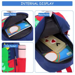 CHERUBIC Toddler Backpack, Kids Travel Backpack, Waterproof Cute Small Preschool Backpack Cartoon Daycare Bag