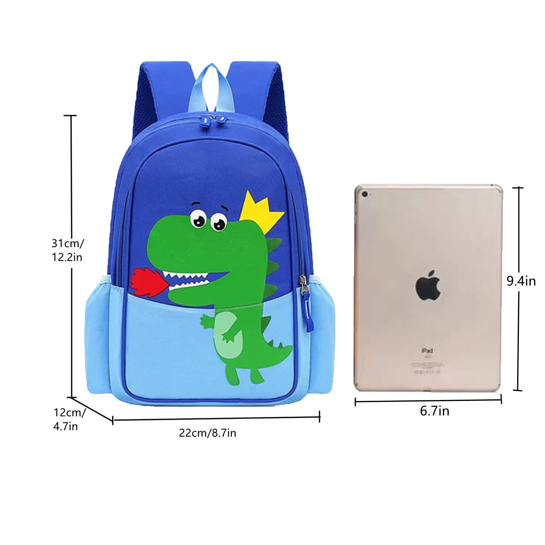 CHERUBIC Toddler Backpack, Kids Travel Backpack, Waterproof Cute Small Preschool Backpack Cartoon Daycare Bag