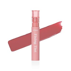 etude fixing tint #05 midnight mauve| long lasting high pigmented liquid lipstick |waterproof lightweight matte finish lip stain| full coverage