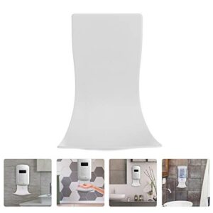 Cabilock 1Pc Water Tray soap Dispenser Wall Mount Hand Dispenser Tray soap Spray drip Tray Wall Foam Wall Mount drip Catcher soap Dispenser drip Catcher bark Makeup White Hand use Plastic