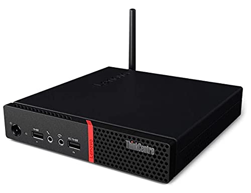 Lenovo ThinkCentre M715q Mini Tiny Business Desktop PC, AMD PRO A6-8570E R5, 6 Compute CORES 2C+4G, 3.2GHz, 8GB DDR4 RAM, 128GB SSD Hard Drive, Windows 10