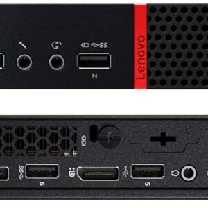 Lenovo ThinkCentre M715q Mini Tiny Business Desktop PC, AMD PRO A6-8570E R5, 6 Compute CORES 2C+4G, 3.2GHz, 8GB DDR4 RAM, 128GB SSD Hard Drive, Windows 10