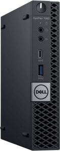 dell optiplex 7060 micro mff desktop pc intel i7-8700t 6-cores 2.40ghz 32gb ddr4 1tb m.2 nvme ssd 1tb sata ssd, wifi bt hdmi new kb & mouse windows 10 pro (renewed) ¦