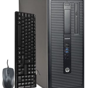 Hp EliteDesk 800 G1 Tower Computer Desktop PC, Intel Core i5 3.2GHz Processor, 16GB Ram, 512GB M.2 SSD, WiFi & Bluetooth, HDMI, Nvidia GeForce GT 1030 DDR4 4GB, Windows 10 Pro (Renewed)